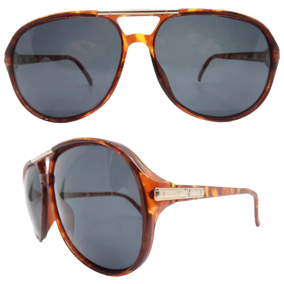 Vintage 1970’s Iconic PLAYBOY Optyl Aviator Sunglasses in Brown/tort ...
