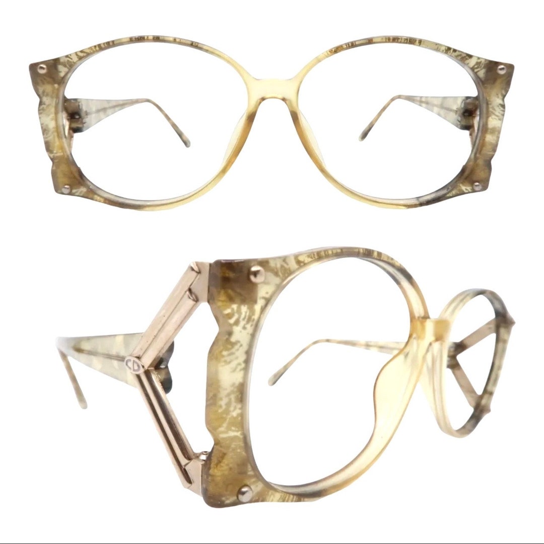Vintage Christian Dior Optyl Eyeglass Frames, Mod 2575, Thick Framesd ...