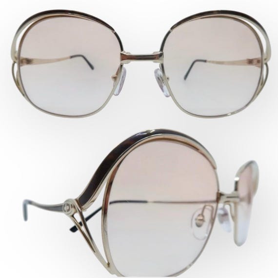 Christian Dior Vintage Double Frame Metal Sunglasses,… - Gem