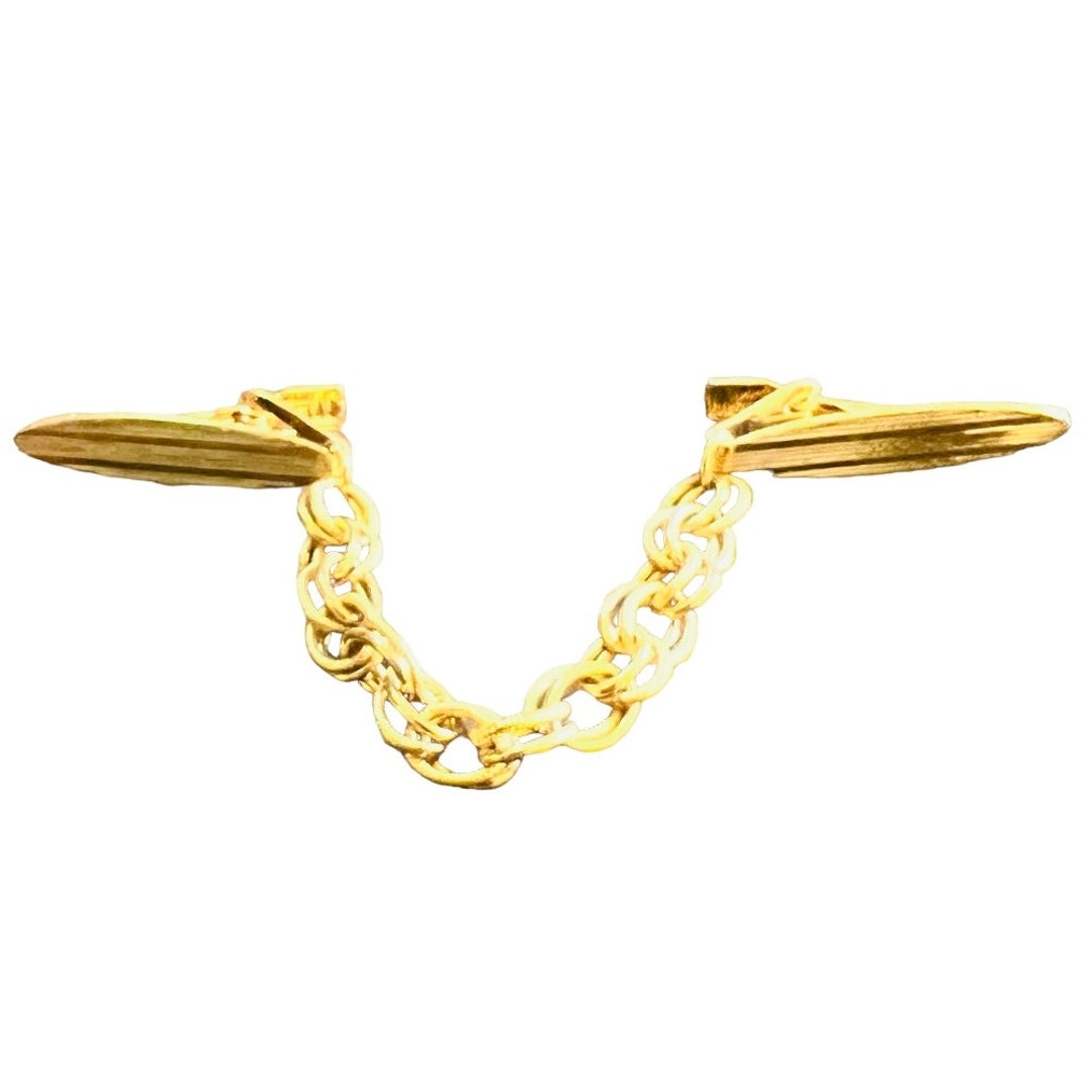 1950’s Gold Tone Sweater Clip, Mid Century Sweater Guard, 7.5” - Etsy