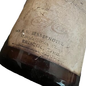 1800’s 1900’s Antique Glass Apothecary Bottle of Astringent Tonic: by ...