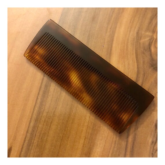 Vintage 1960s Fine Tooth Salon Comb Pocket or Purse Comb - Etsy