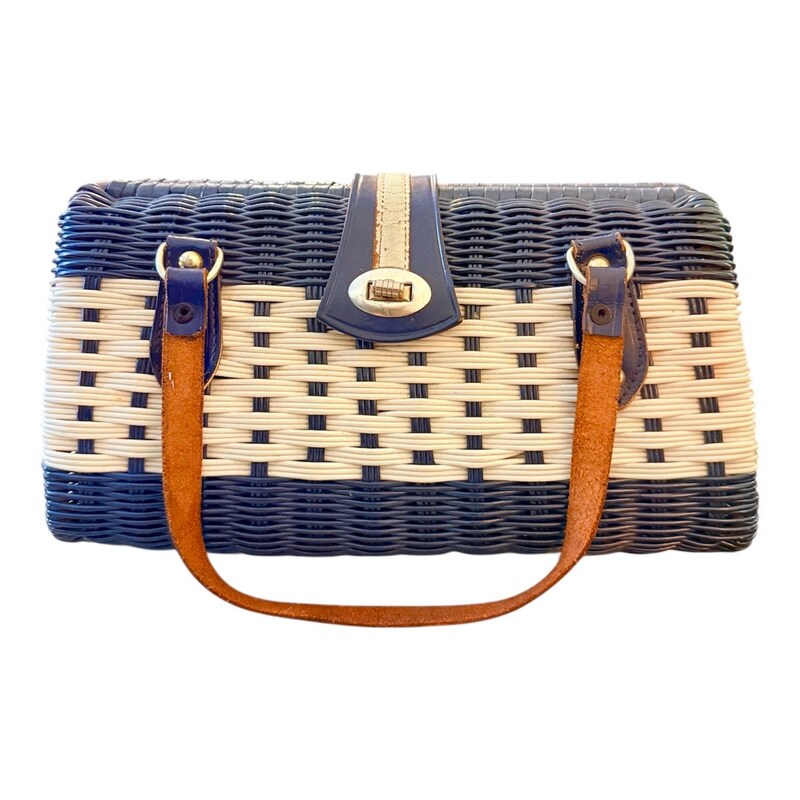 Wicker Handbag - Etsy