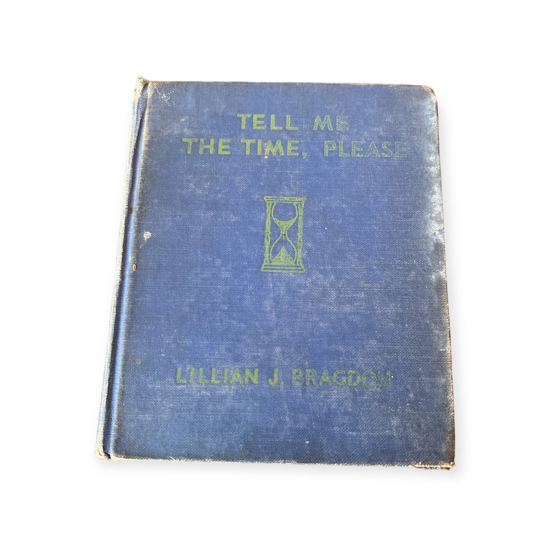 Tell Me the Time Please by Lillian Bragdon, 1936 First Edition - Etsy