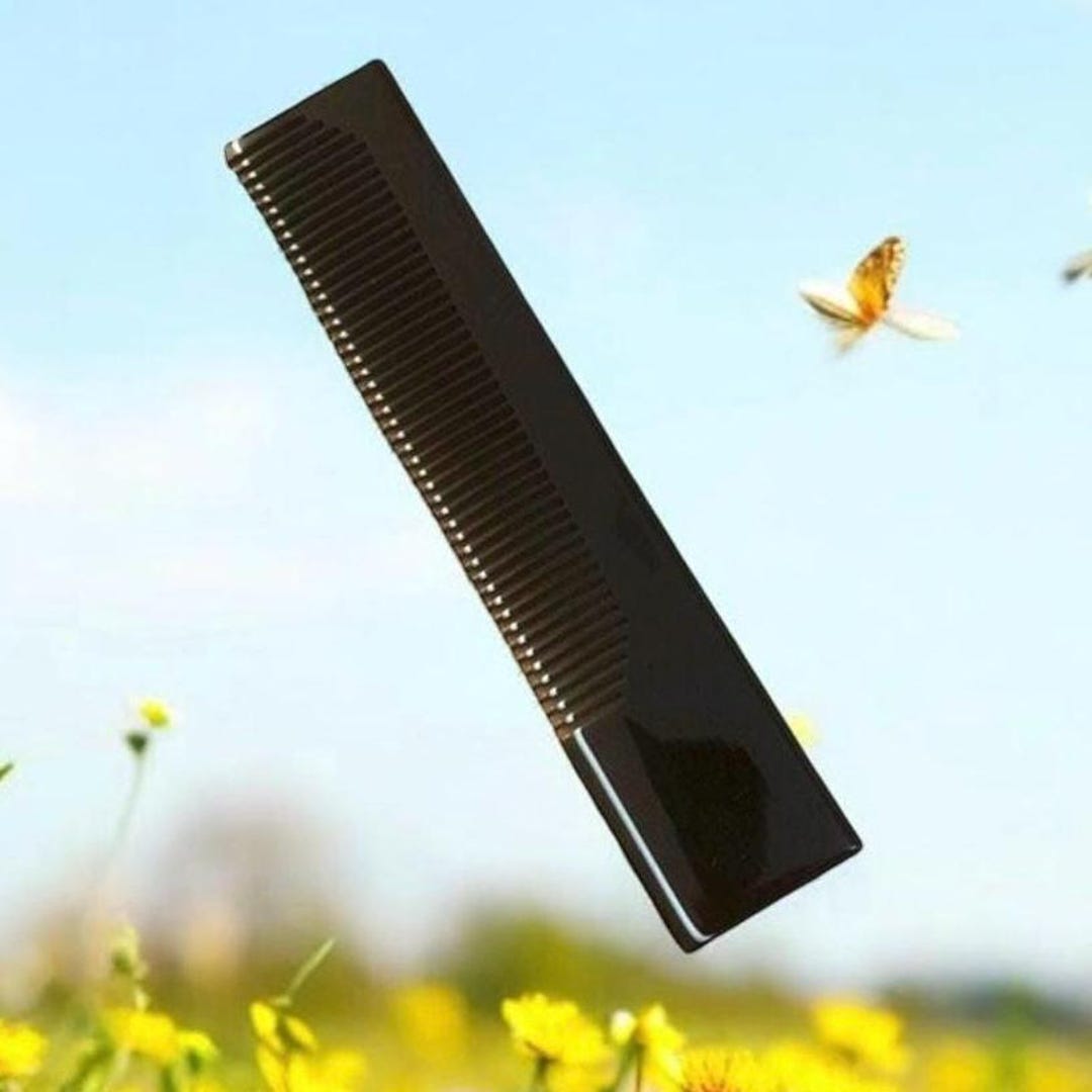 Vintage 1960’s Unisex Hair Comb, Made in France!, Vintage Black French ...