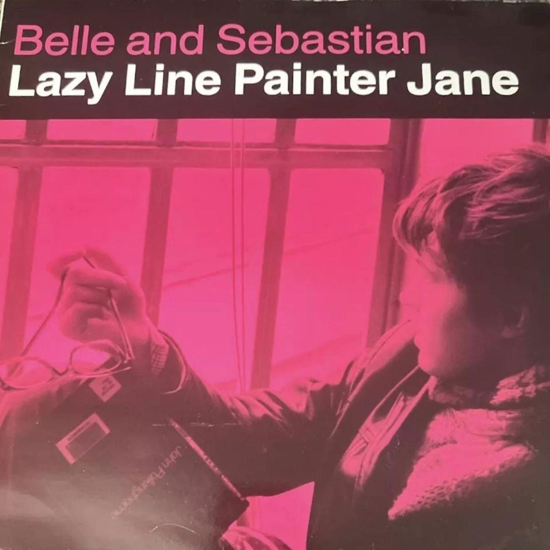 Belle & Sebastian Lazy Line Painter Jane EP VINYL, 1997 1st Fitst ...