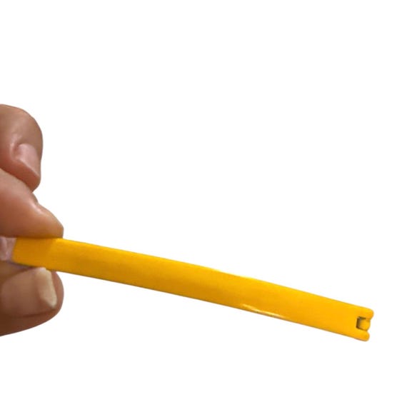 1970’s Vintage Extra Long French Yellow Metal Bar Bar… - Gem