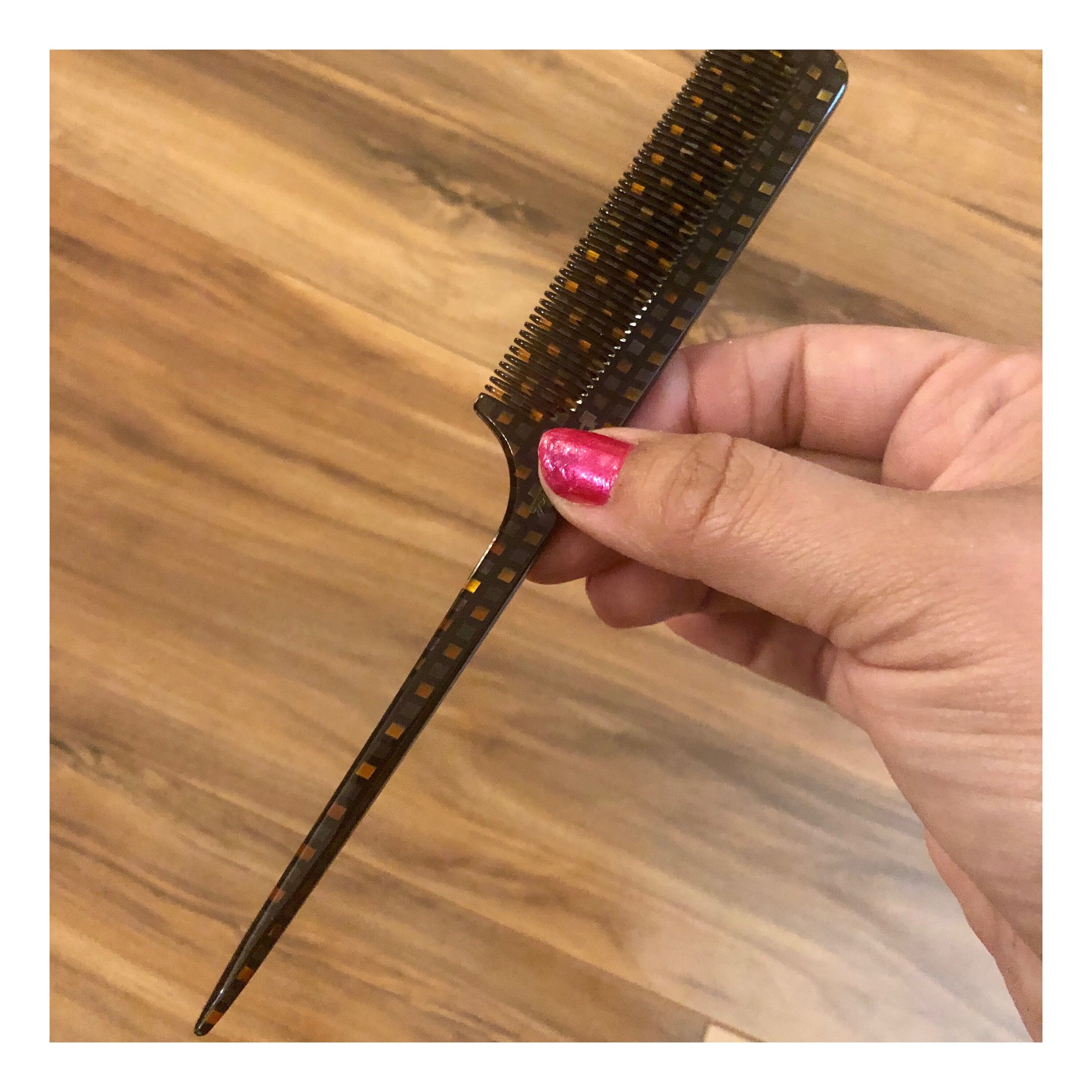 1960s Vintage Rattail Comb Made in France French Hair Comb - Etsy