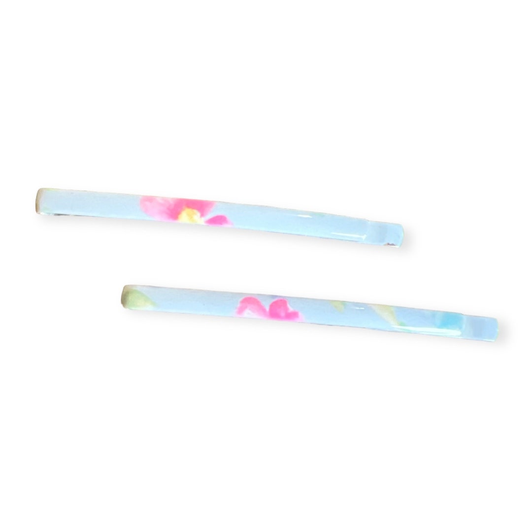 1980s Sweet Pastel Colored Hair Pins, Bobby Pins, Made in France ...