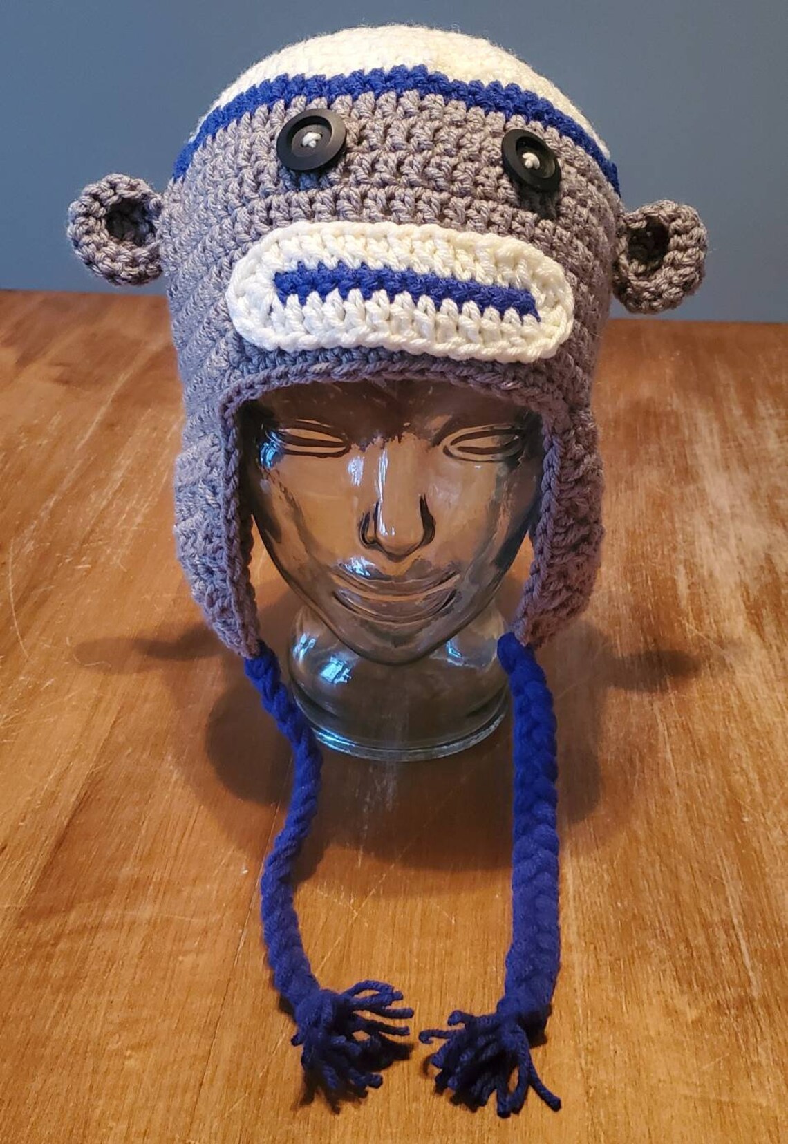 Sock Monkey Hat - Etsy
