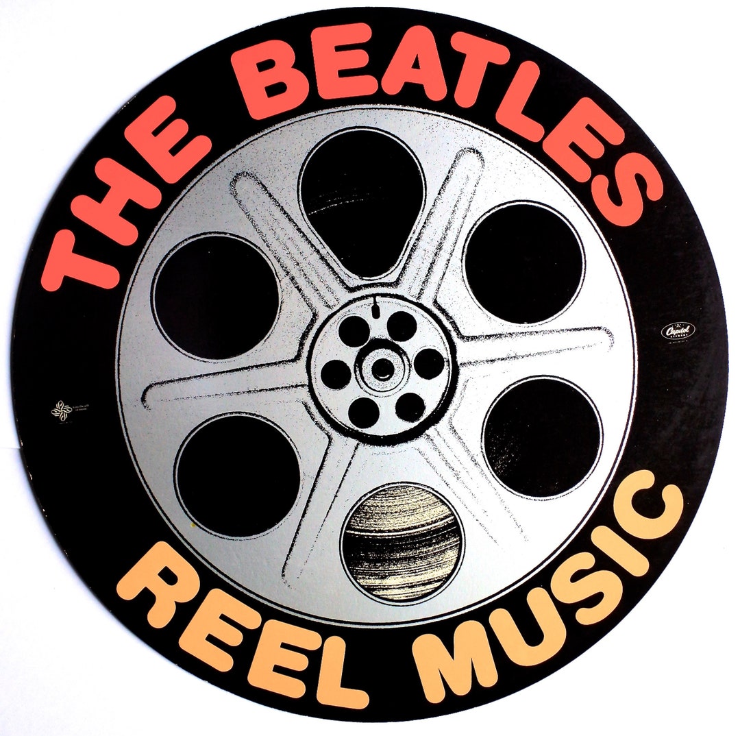 The Beatles - Reel Music - 1982 Promotional Cut-out Poster - Etsy