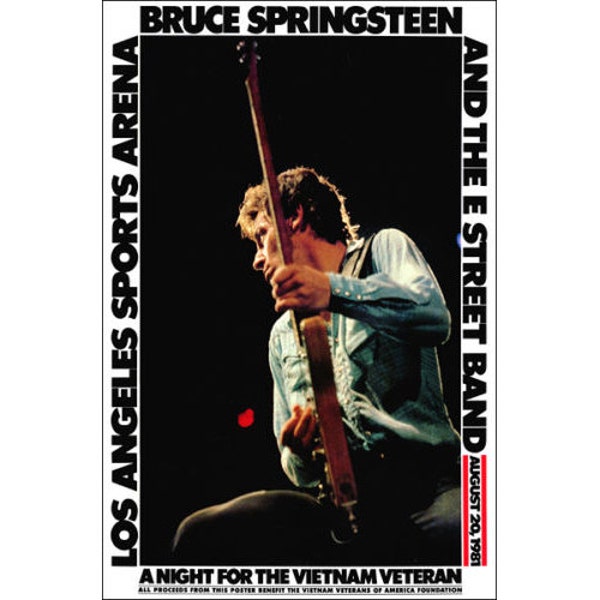 Springsteen Concert Posters - Etsy