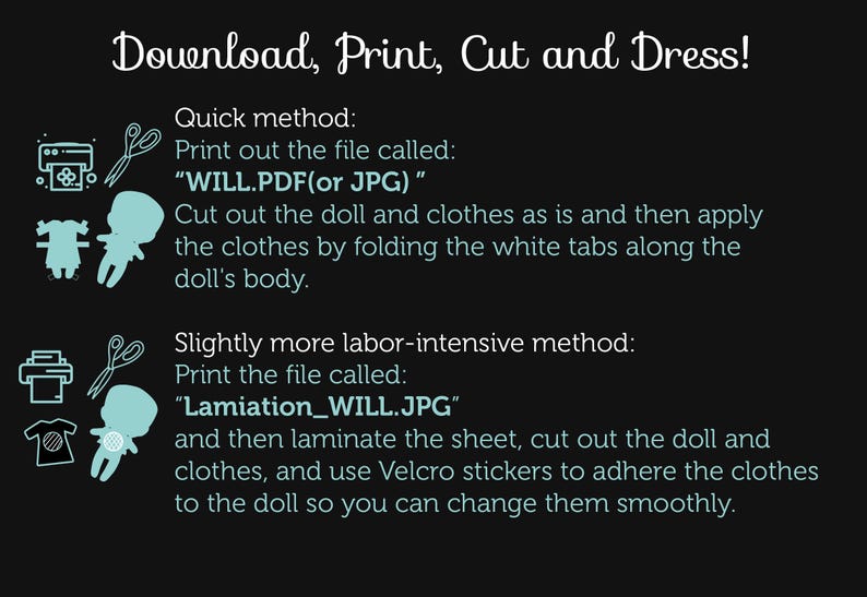 Stranger Things Paper Doll Craft: Will Byers & Mike Wheeler (PDF) BYLER ...