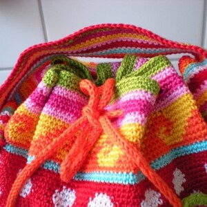 Tutorial Crochet Pattern Bag, Mochilla Bag Crochet, Bag, - Etsy UK