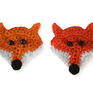 Fox Applique - PDF Crochet Pattern - Etsy
