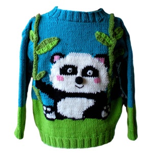 3 Different Knitting Pattern, Jumper, Sweater, Wild Animals - Monkey ...