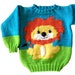 3 Different Knitting Pattern Jumper Sweater Wild Animals - Etsy