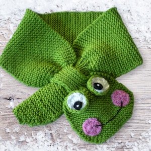 Knitting Tutorial Baby and Toddler Scarf Pattern - Etsy