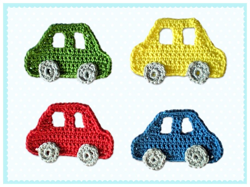 Pattern Crochet Appliques - Etsy