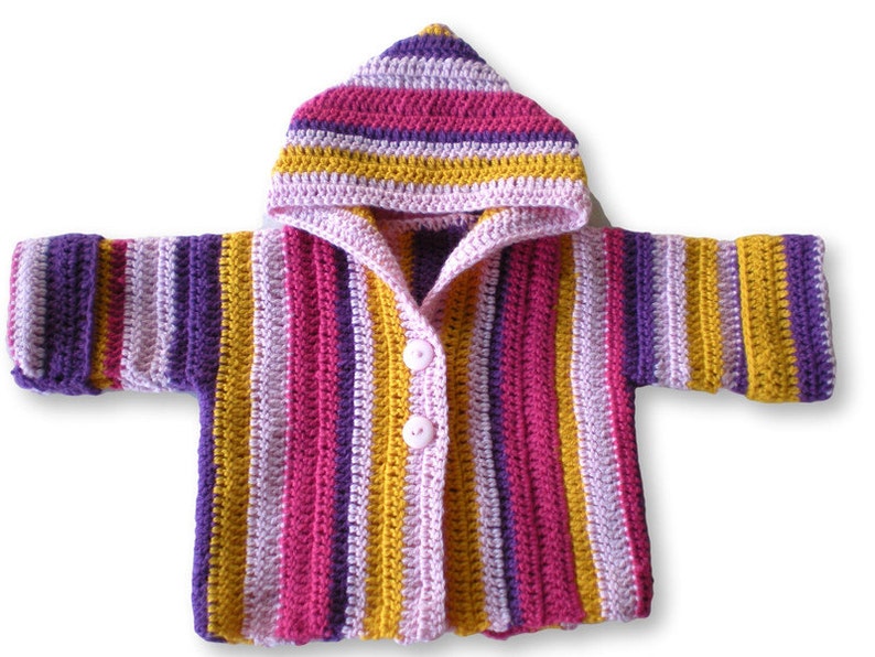 Crochet Tutorial Hooded Jacket Pattern - Etsy