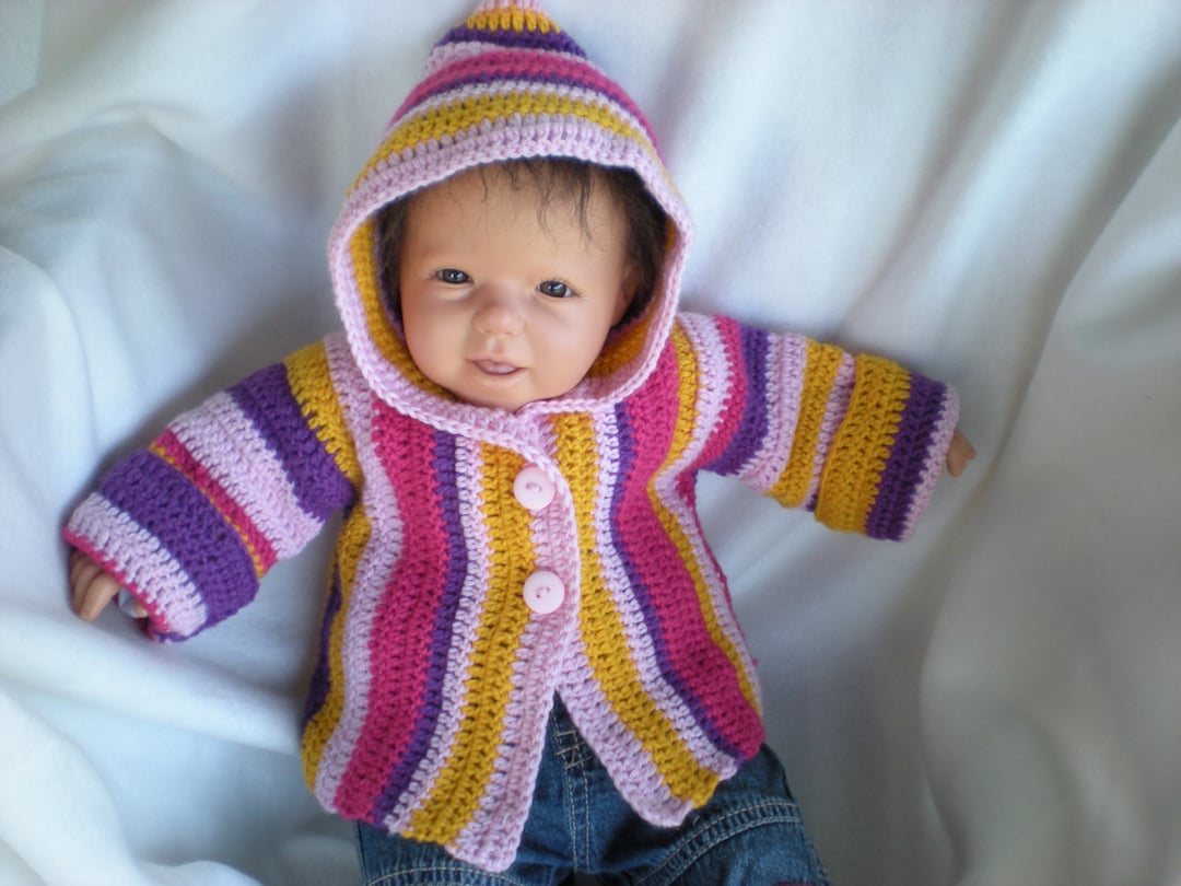 Crochet Tutorial Hooded Jacket Pattern - Etsy