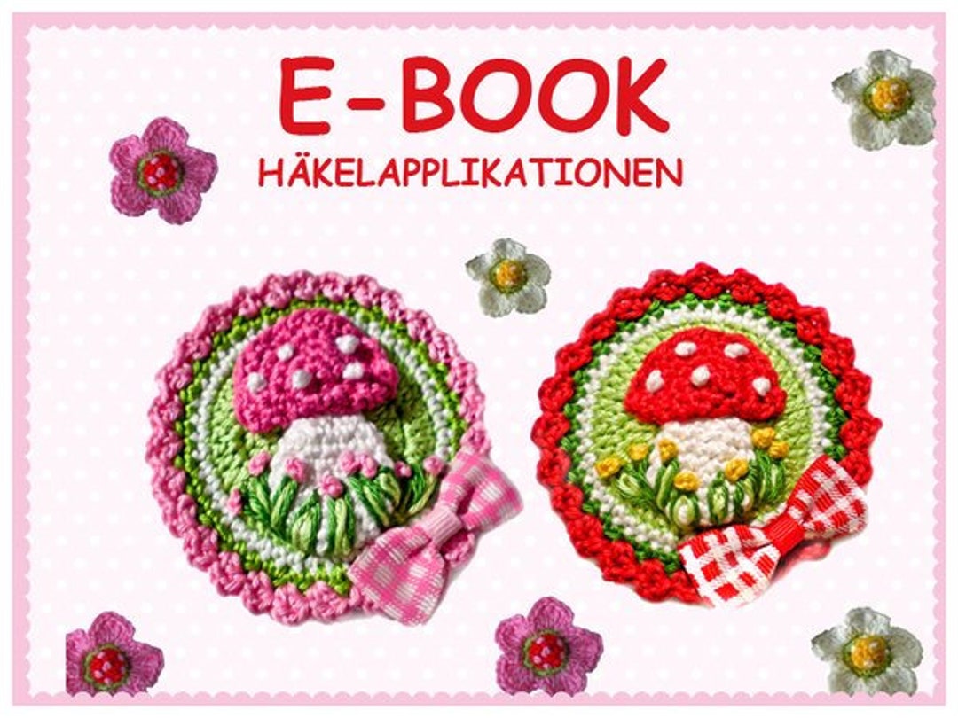 Tutorial Crochet Toadstool Button - Etsy