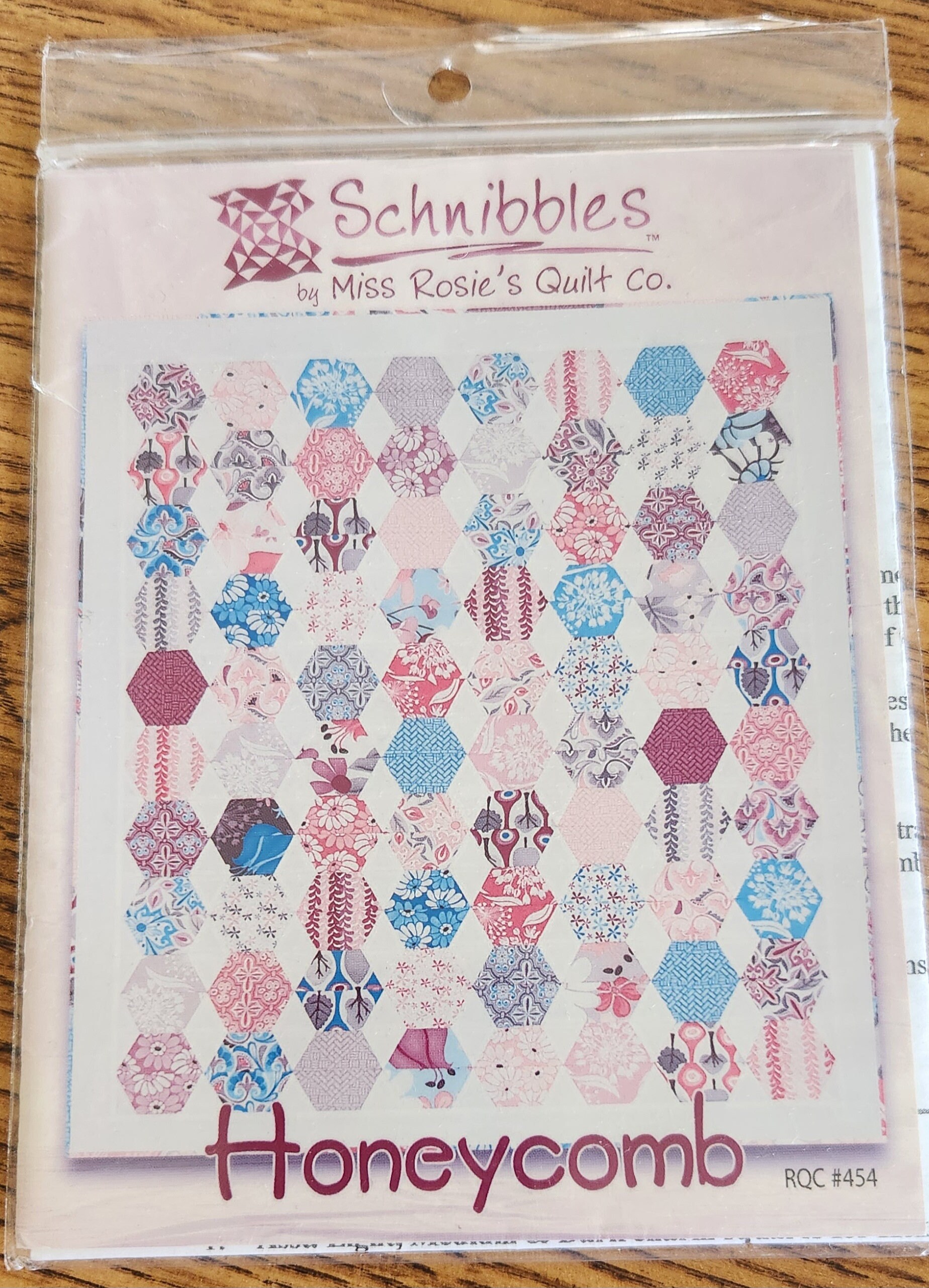 Honeycomb Miss Rosie Quilt Pattern Schnibbles Quilt Pattern Sale! - Etsy