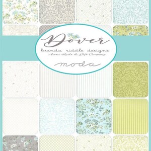 Dover Mini Charm Pack Designs Moda Precuts - Etsy