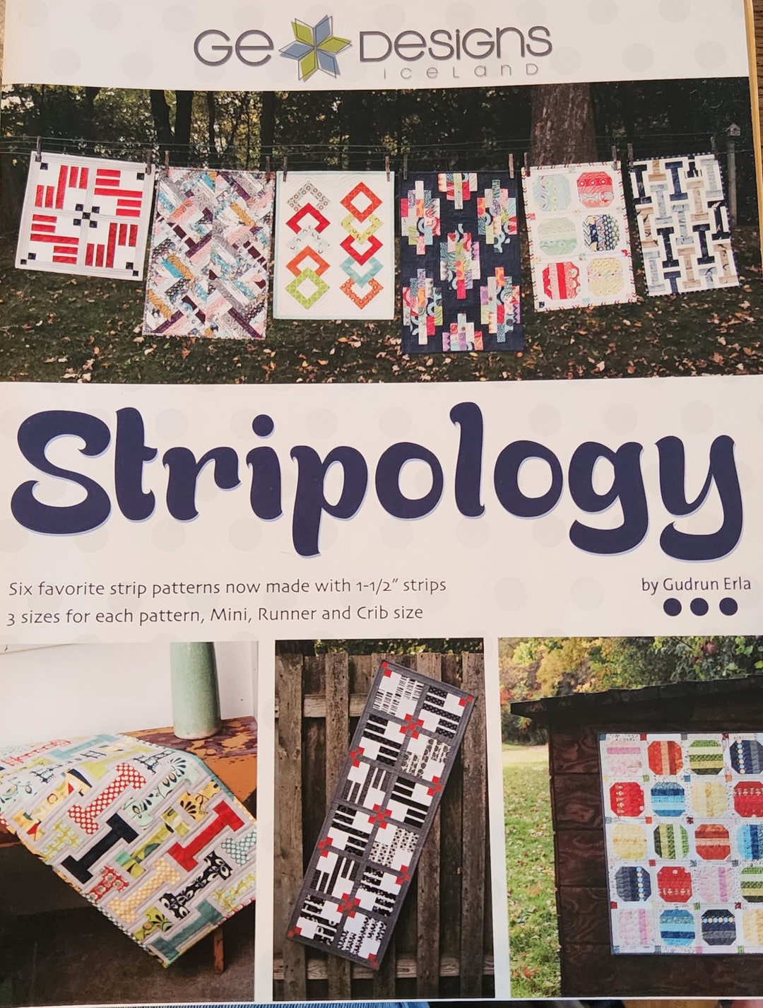 Stripology Quilt Book GE Designs Stip Pattern Sale - Etsy