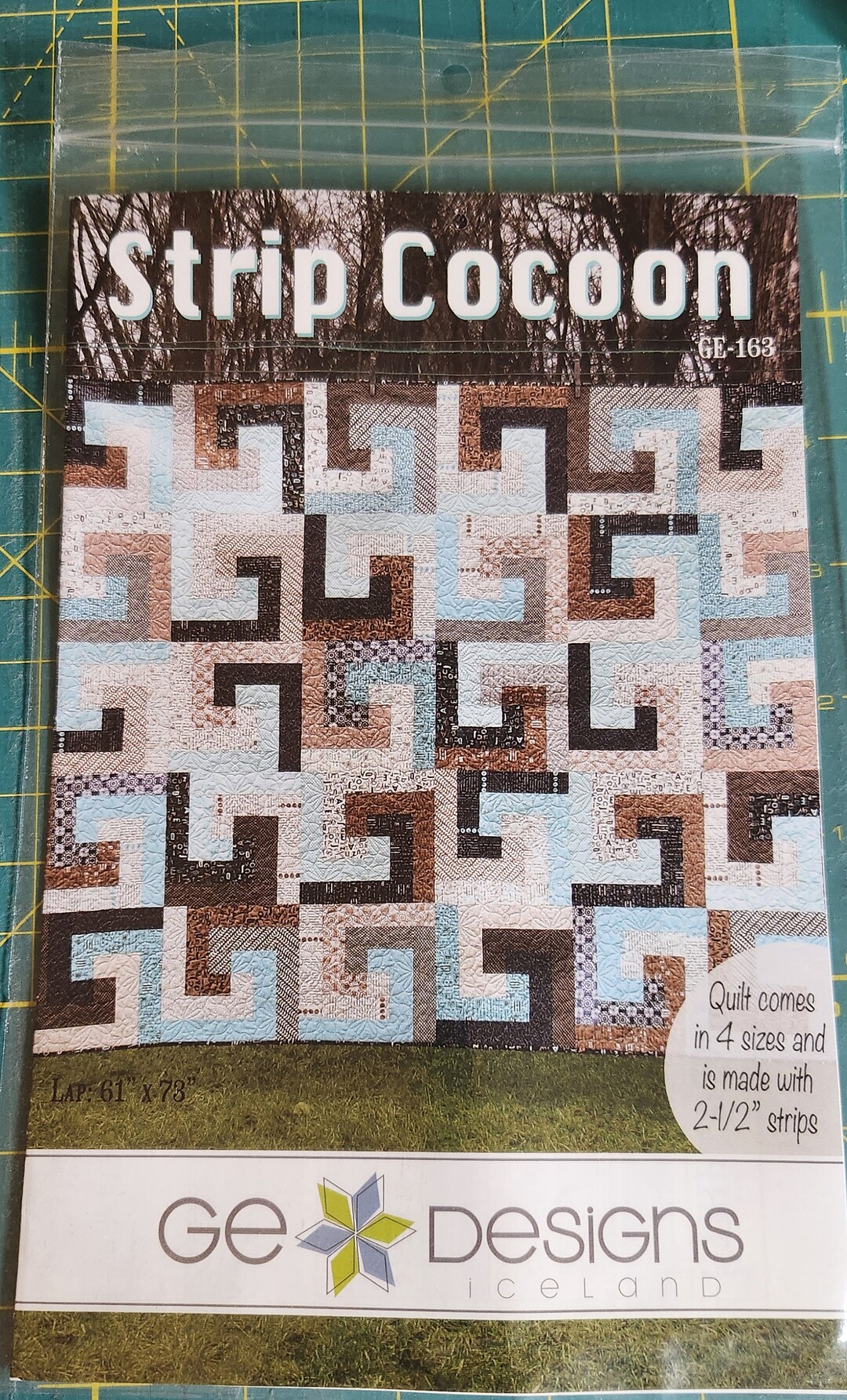 Strip Cocoon Quilt Pattern From GE Designs Jelly Roll Quilt Pattern Sale! - Etsy