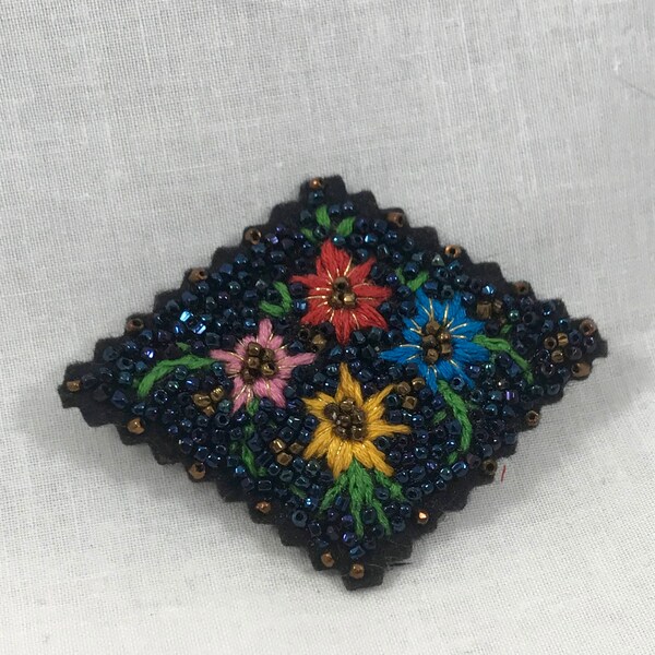 Multi Colored Brooch - Etsy