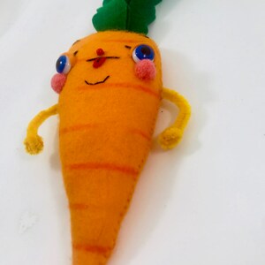 Carrot Plush Toy Vegetable Kid's Play Room Decor Stuffed ...
