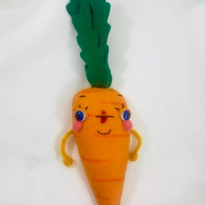 Carrot Plush Toy Vegetable Kid's Play Room Decor Stuffed ...