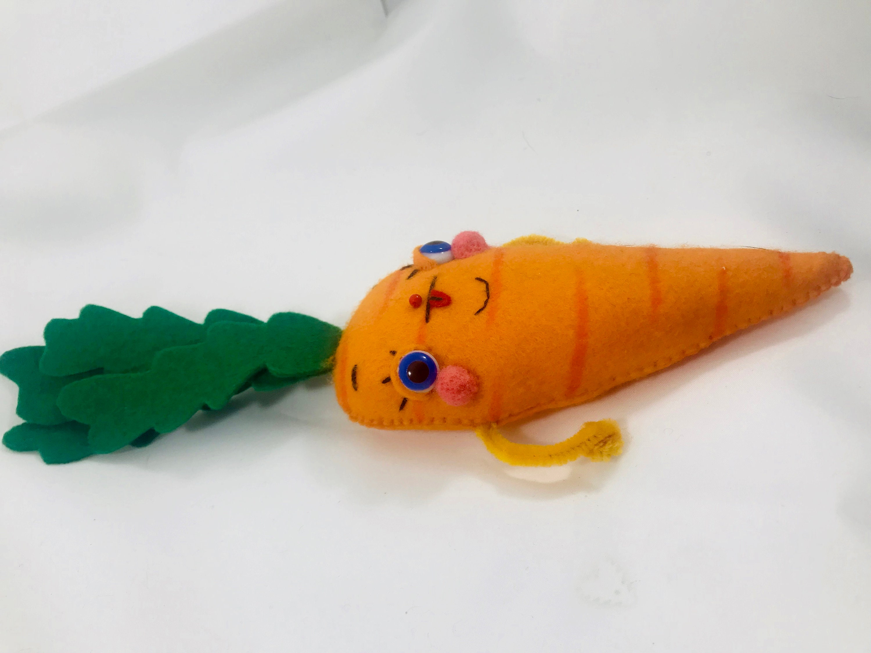 Carrot Plush Toy Vegetable Kid's Play Room Decor Stuffed | Etsy