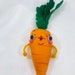 Carrot Plush Toy Vegetable Kid's Play Room Decor Stuffed ...