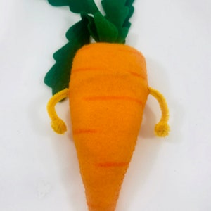 Carrot Plush Toy Vegetable Kid's Play Room Decor Stuffed ...