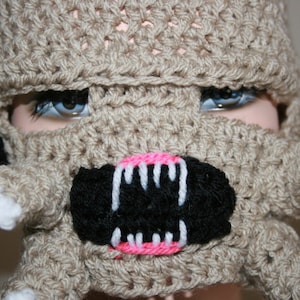Predator 'inspired' Crochet Hat. Inspired by the Film 'predator'. Scary ...