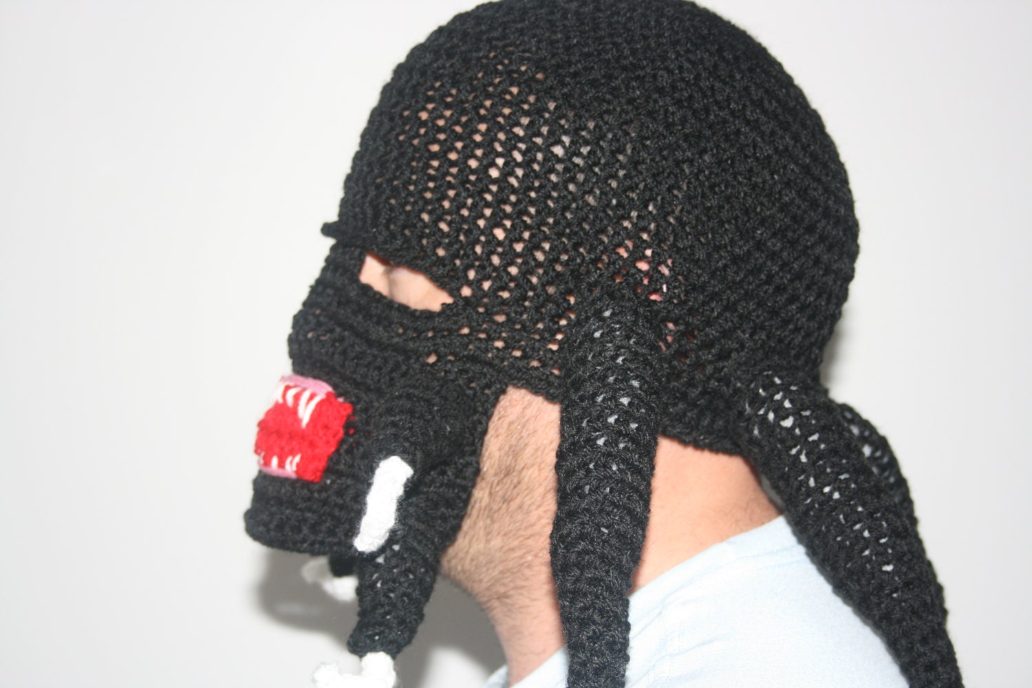 Predator 'inspired' Crochet Hat. Inspired by Film. Scary Alien Ski Hat ...