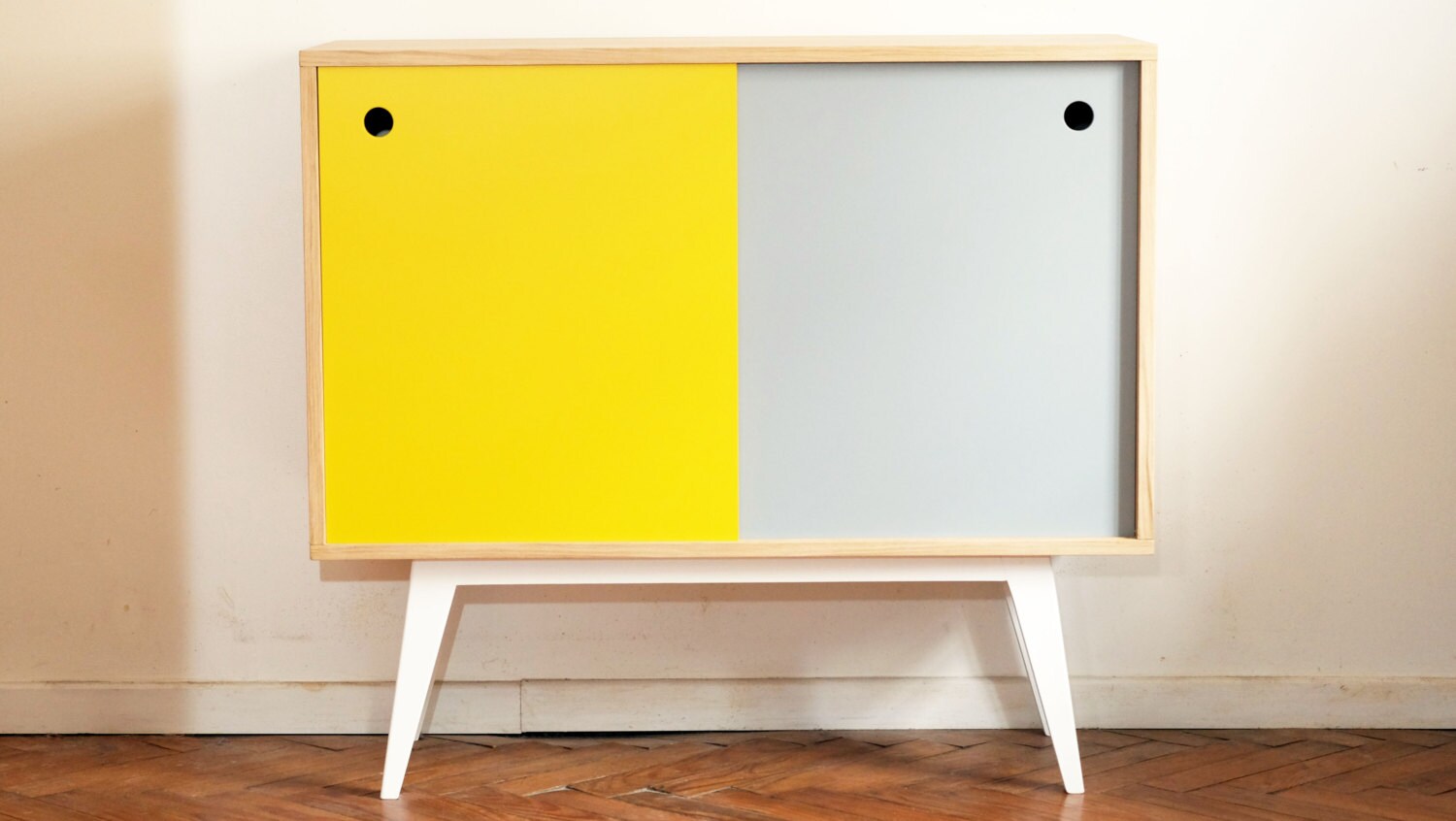Made to Measure // Small Scandinavian Sideboard Yellow and - Etsy