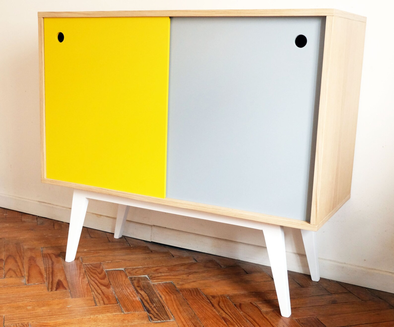 Made to Measure // Small Scandinavian Sideboard Yellow and - Etsy