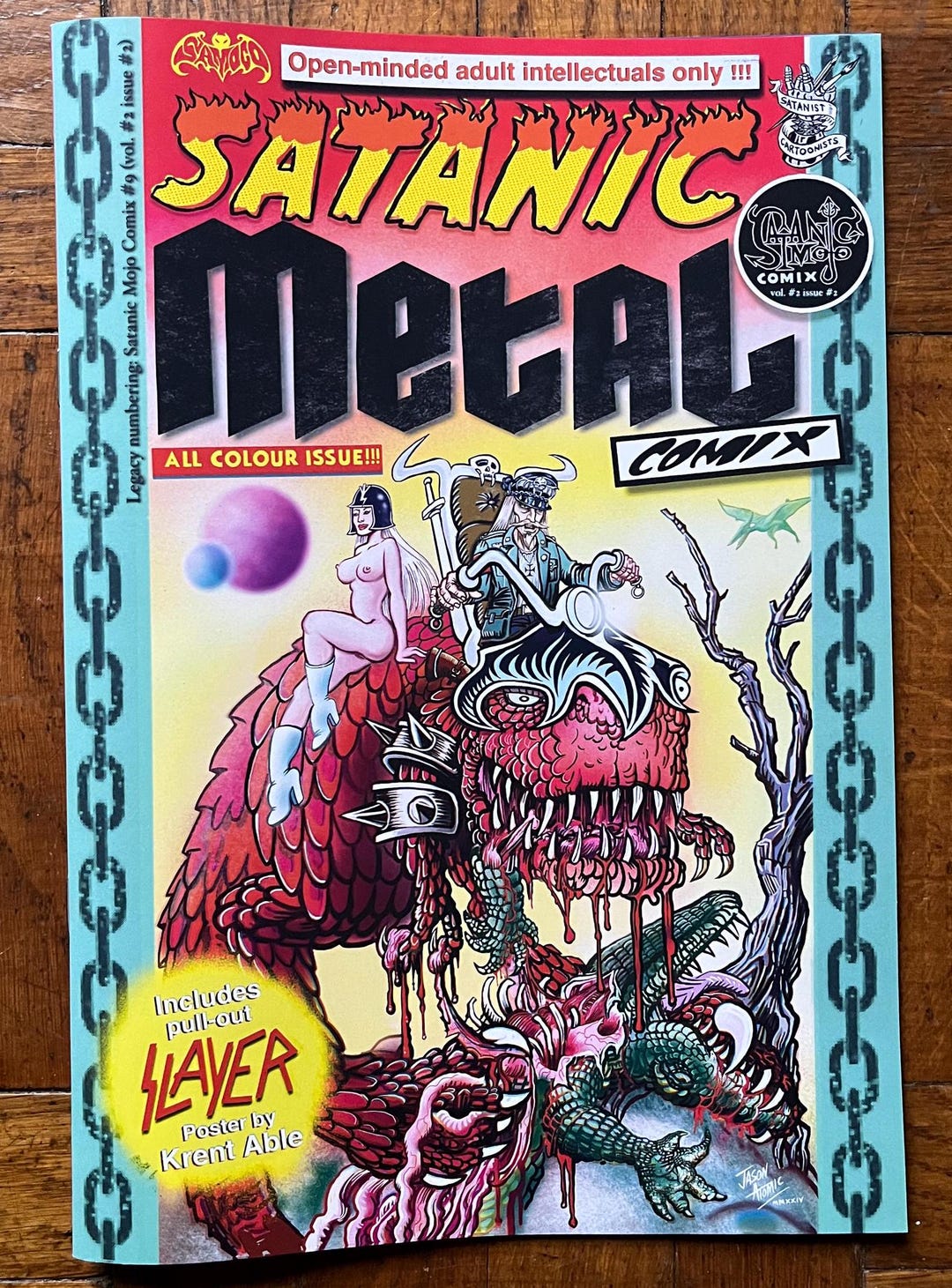 Satanic Metal Comix (satanic Mojo Comix Vol2 #2) - Etsy