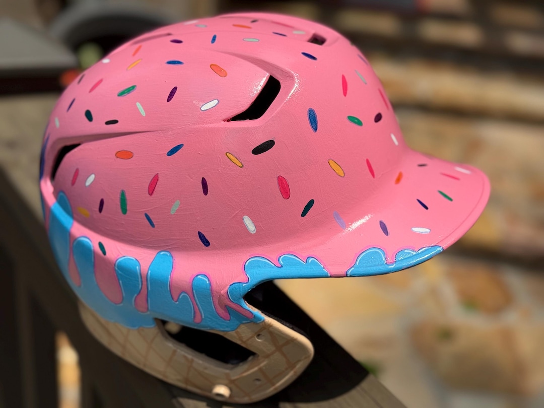 Customized Baseball Drip Helmets - Etsy
