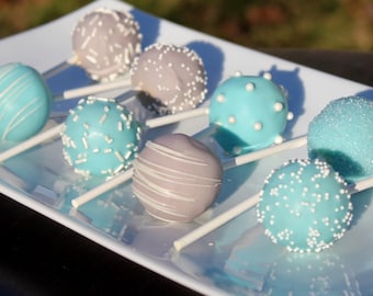Blue Cake Pops | Etsy