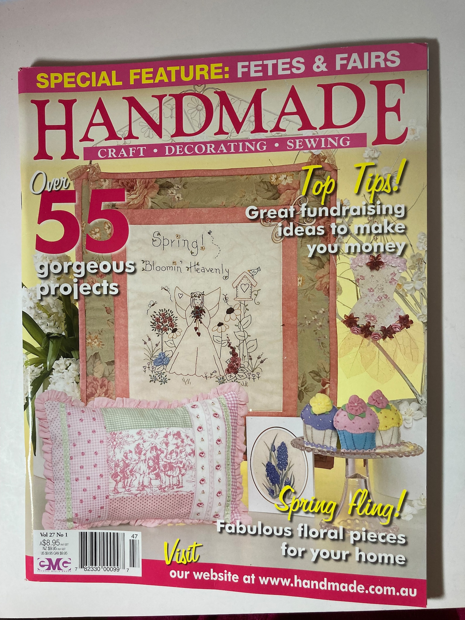 Handmade Craft Decorating Sewing Magazine Volume 27 Number 1, Arts and ...