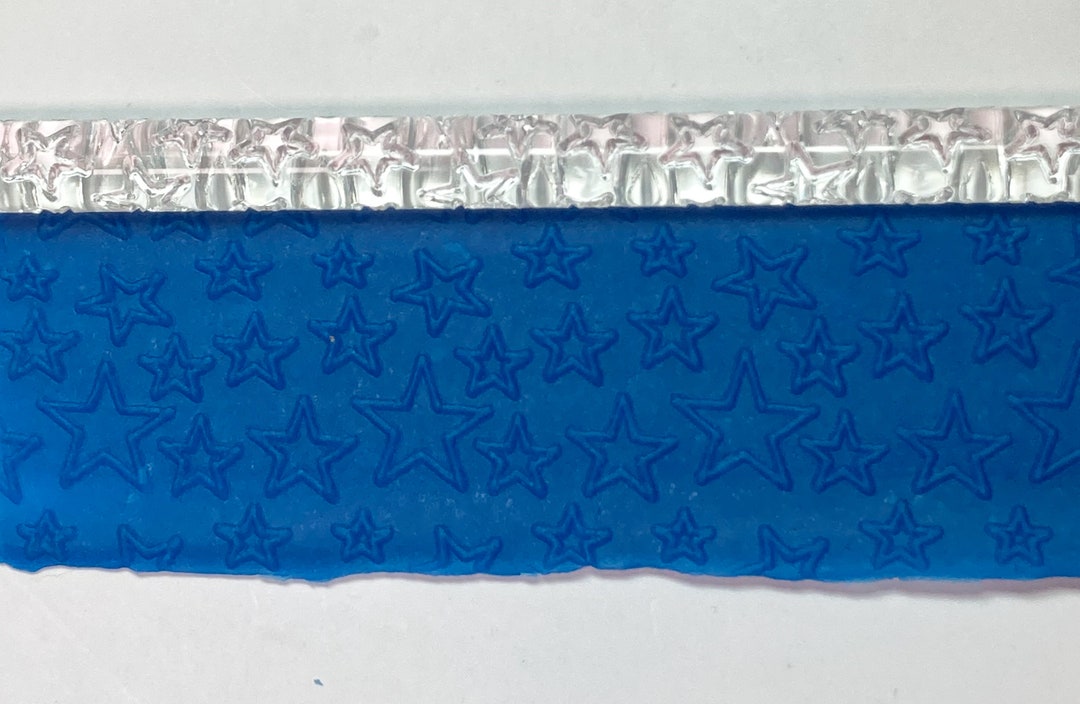 Acrylic Clay Texture Roller, Clay Texture Roller, Polymer Clay Texture ...