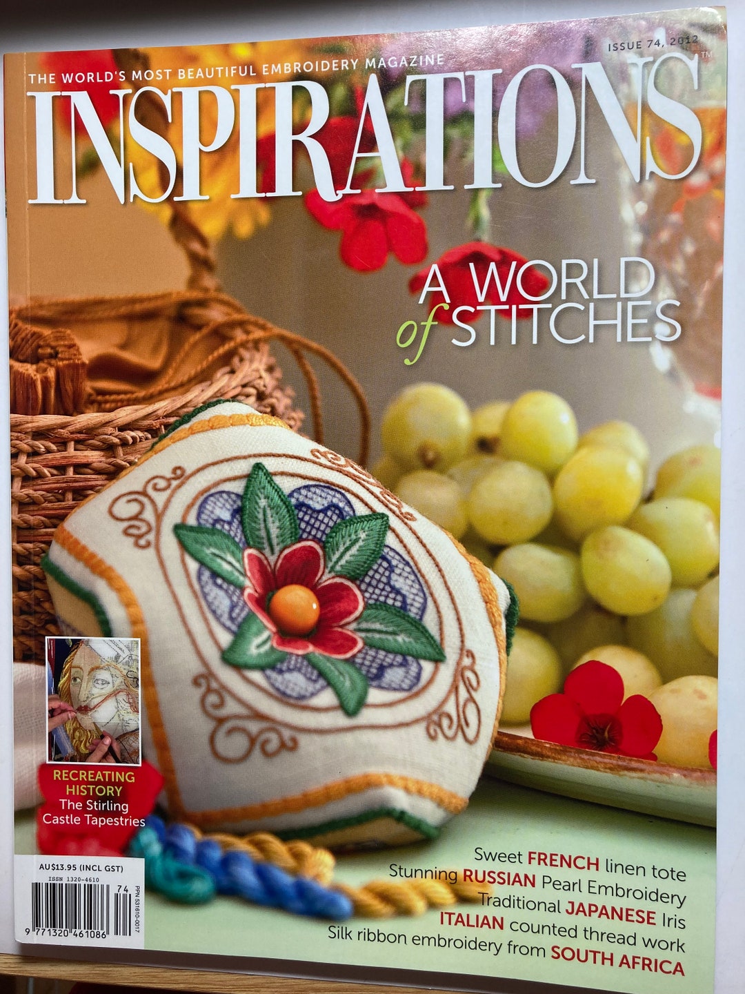 Inspirations (the World's Most Beautiful Embroidery) Magazine Issue No ...