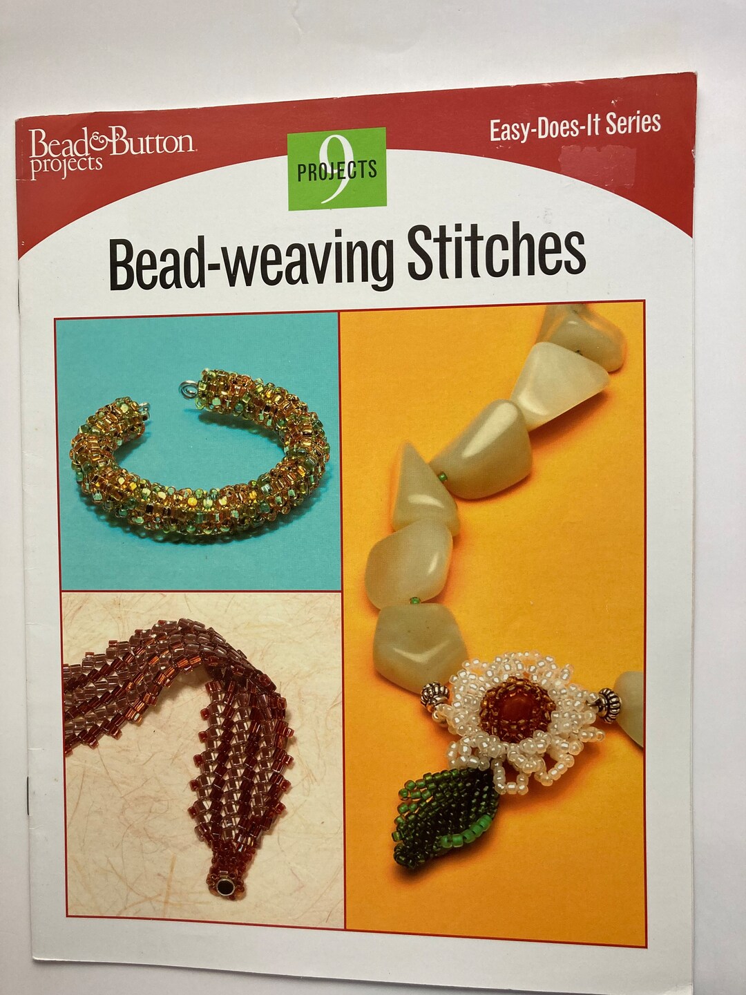 Bead-weaving Stitches Book, Beading Book, Beaded Jewelry Jewellery Book ...