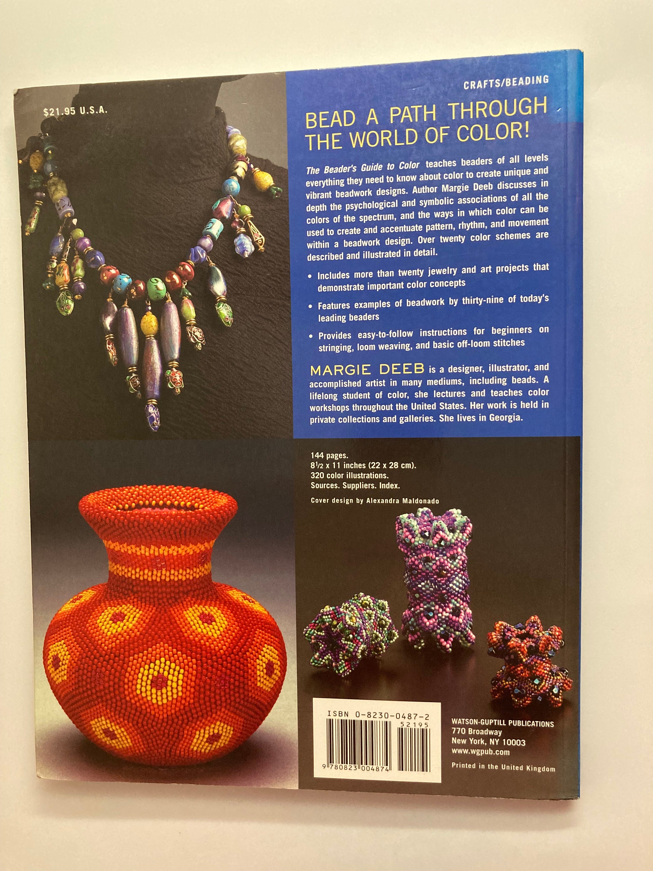 The Beader's Guide to Color Book by Margie Deeb, Beading Book, Guide to ...