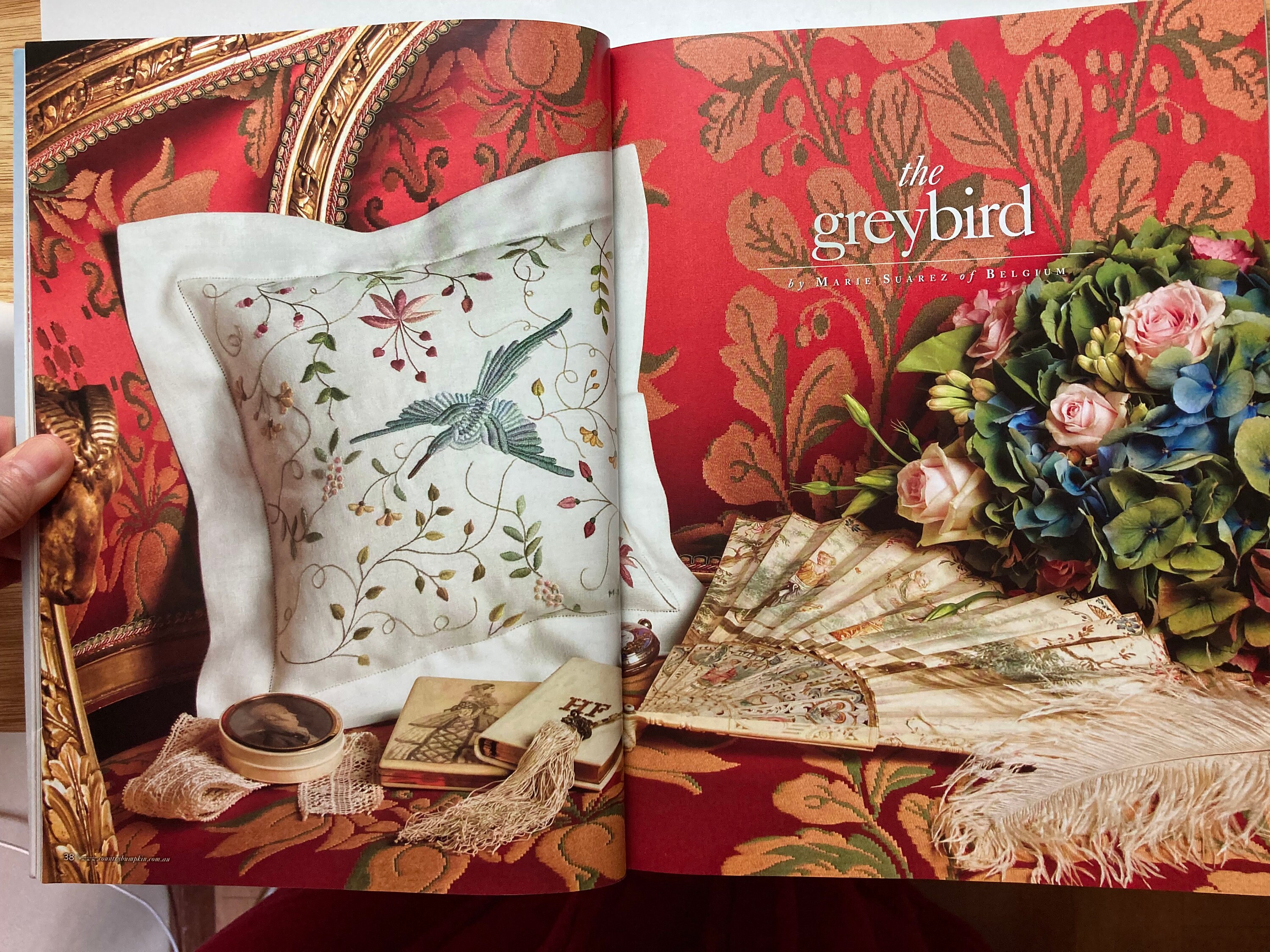 Inspirations the World's Most Beautiful Embroidery Magazine Issue No ...