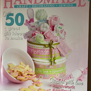 Handmade Craft Decorating Sewing Magazine Volume 23 Number 10, Arts and ...